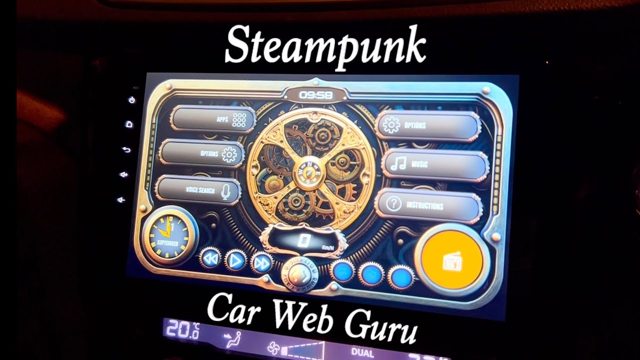 Steampunk - Carwebguru New Theme - Looks like submarine - YouTube