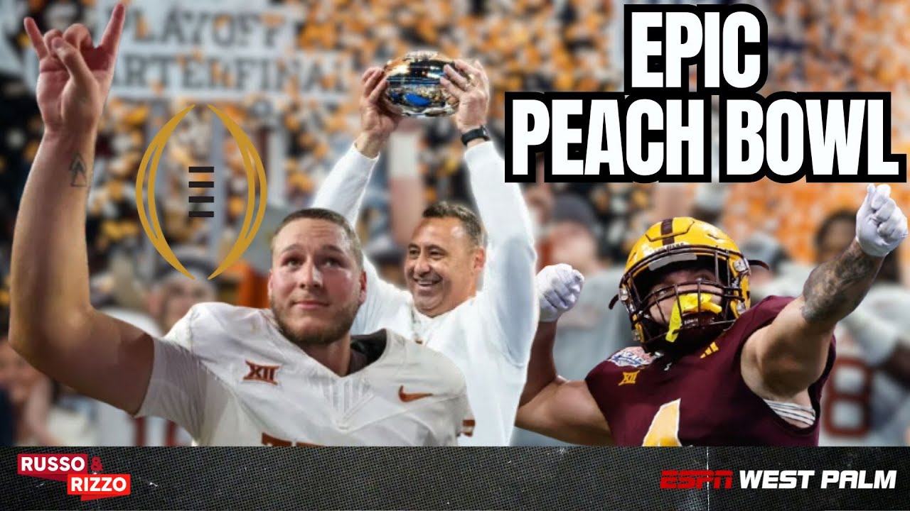 HOOK 'EM! Texas & Arizona State delivered a Peach Bowl to remember ...