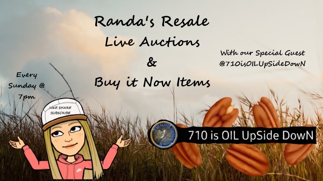RANDA'S RESALE WEEKLY AUCTION - YouTube