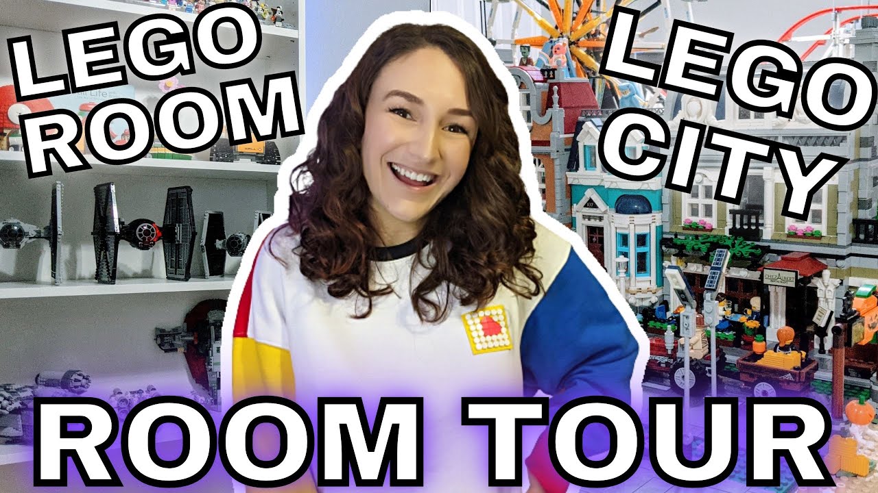 TWO LEGO ROOMS!! LEGO Room & LEGO City Tour (January 2021) - YouTube