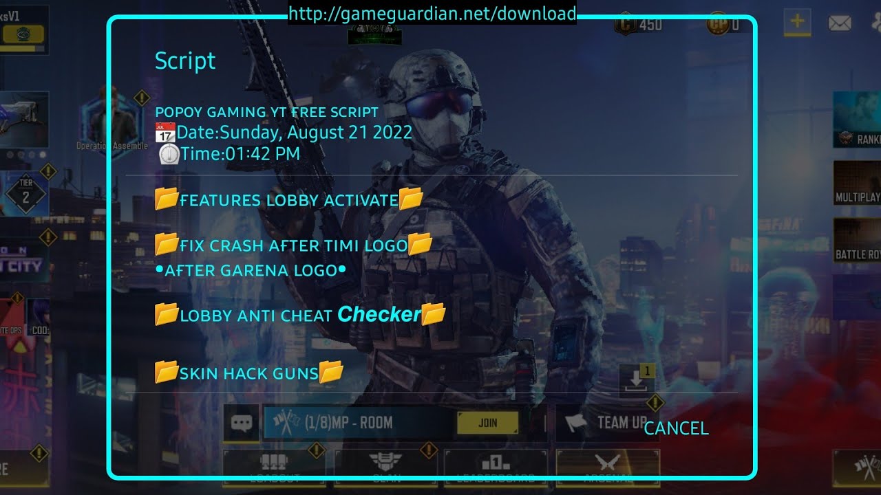 Call Of Duty Mobile Garena: PoPoy Gaming Script - YouTube