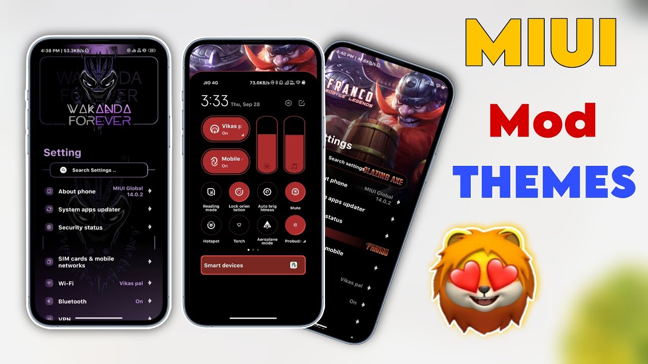 Mod Themes For Miui 14 - Change WhatsApp & System Ui | Best Control ...