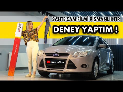 LLumar Cam Filmi İle DENEY YAPTIK |