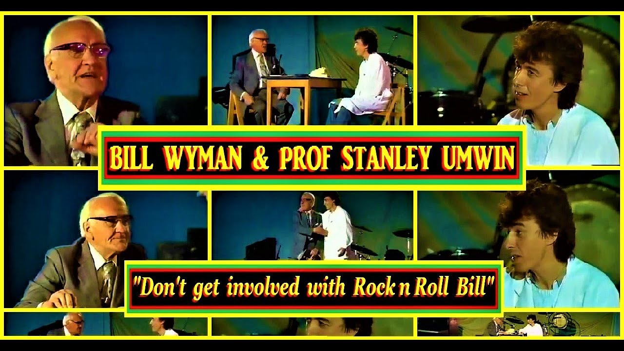 Bill Wyman & Prof Stanley Unwin: Onstage Sketch [1984] - YouTube