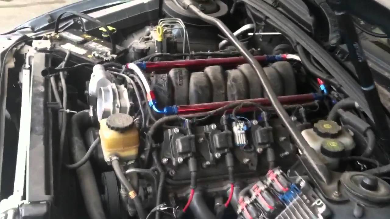 Engine from 05 GTO LS2 W/6SPD for sale - YouTube