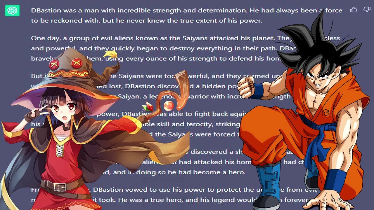 Artificial Intelligence Will Take Over Anime Story Writing (ChatGPT ...