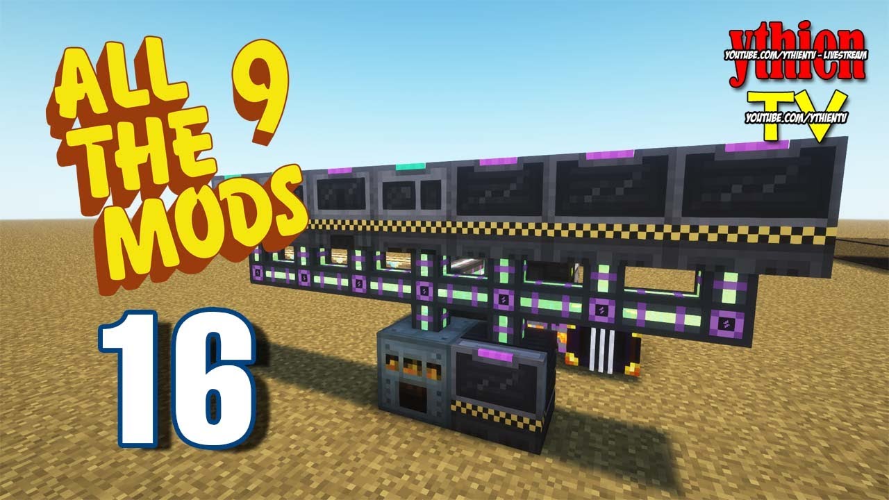 All The Mods 9 Minecraft E16 - INFINITE RANGE UPGRADE | ATM9 - YouTube