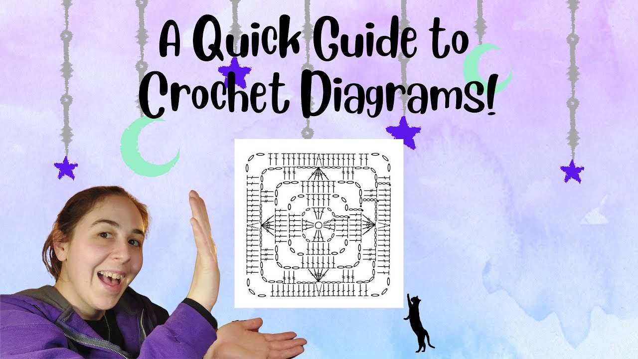 A Quick Guide to Crochet Diagrams - YouTube