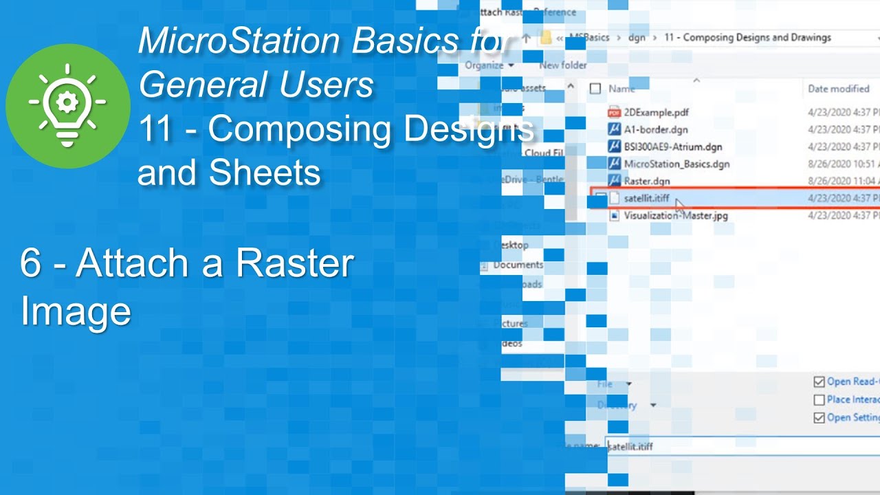 6 Attach A Raster Image YouTube 6 Attach A Raster Image YouTube