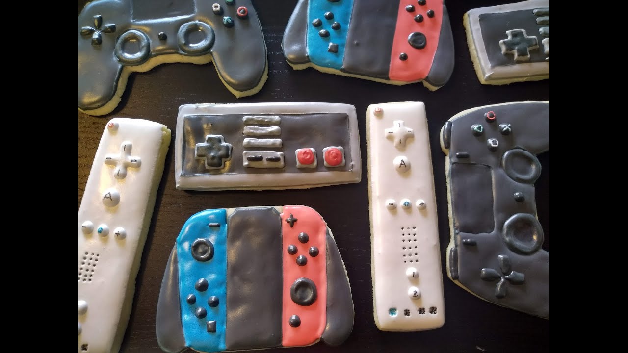 Video Game Cookies - YouTube
