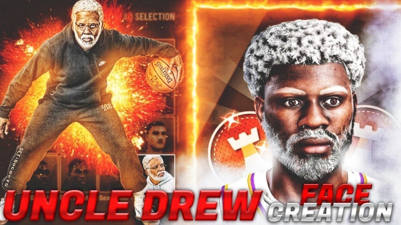 Uncle Drew Face Creation 2k21 - YouTube