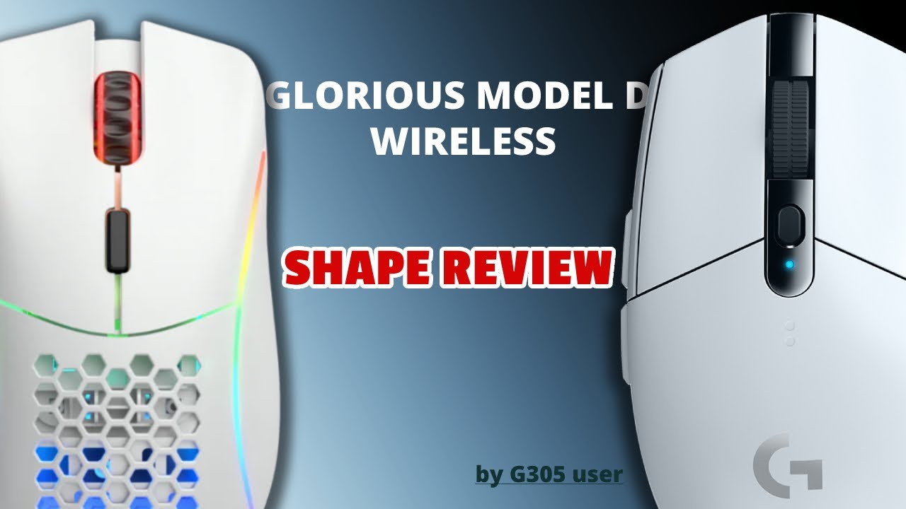 Glorious Model D Wireless Shape Review - YouTube