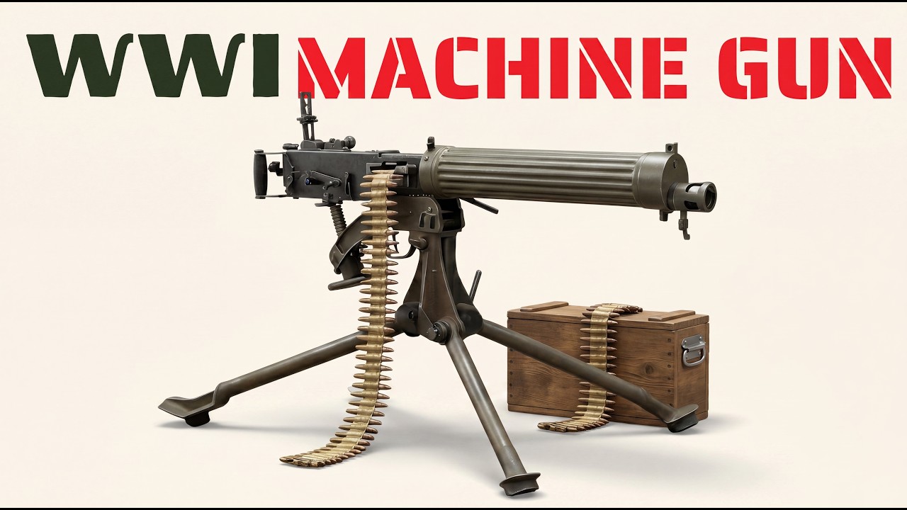 WW1 Machine Guns Explained (15 Iconic Models That Changed Trench ...