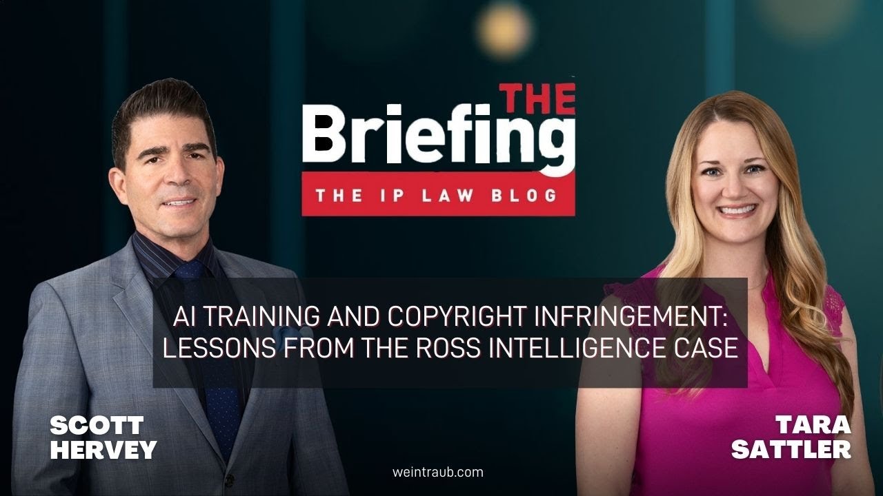 The Briefing: AI Training and Copyright Infringement: Lessons from the ...