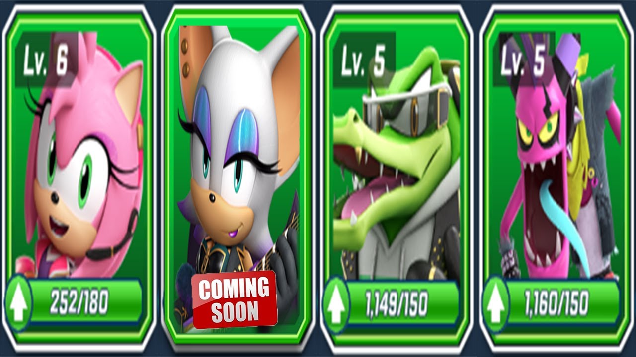 Sonic Forces - All Music Runners Battle - Rockstar Rouge Coming Soon ...