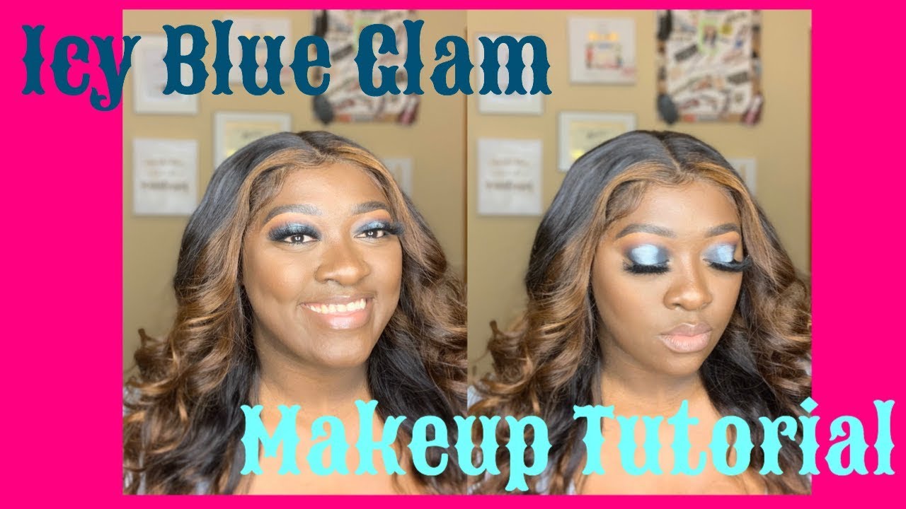 Icy Blue Glam | Makeup Tutorial - YouTube