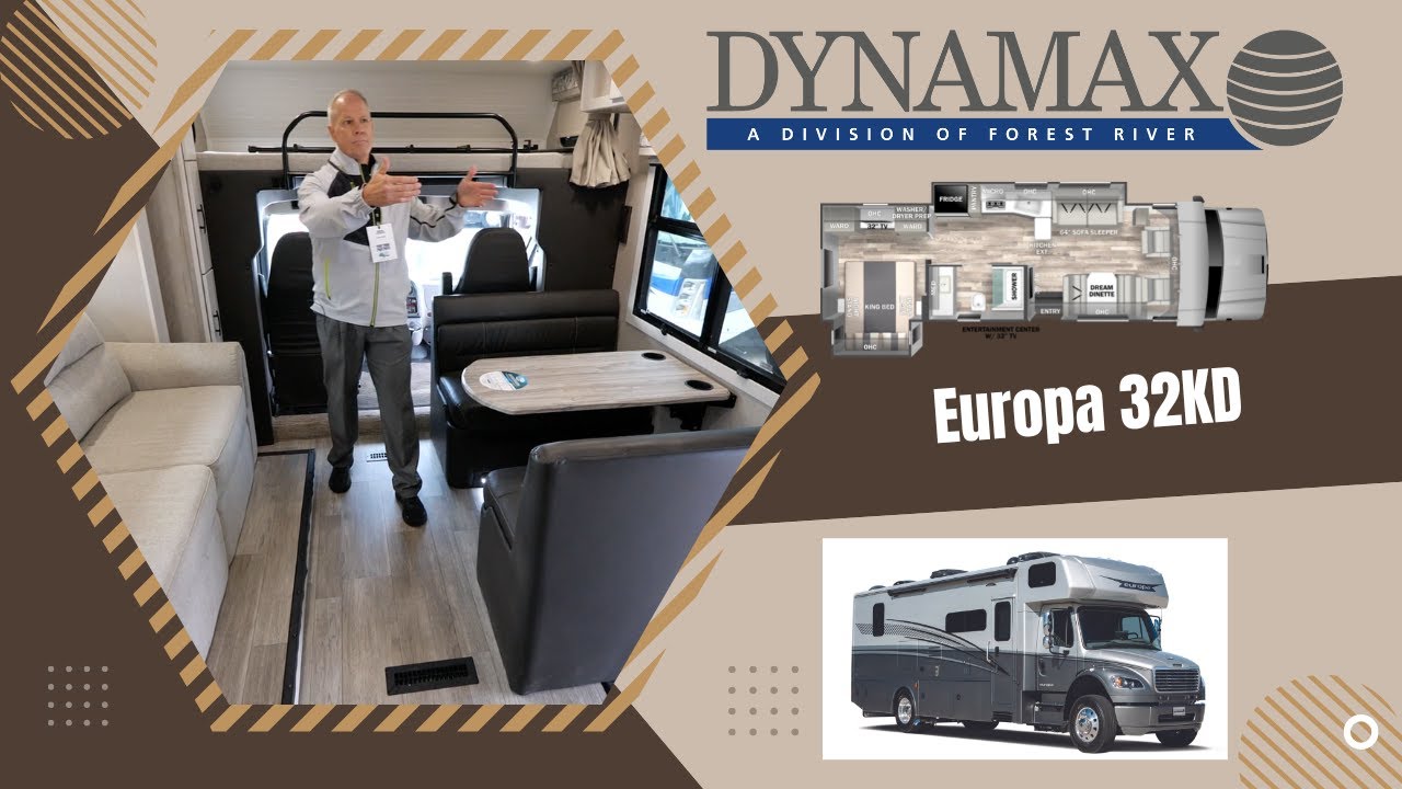 Tour the 2023 Dynamax Europa 32KD (Super C Motorhome) - YouTube