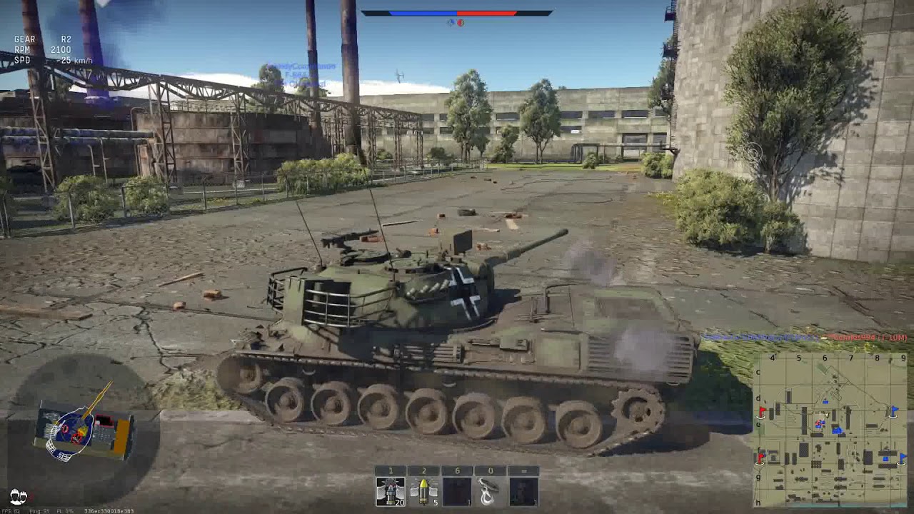War Thunder RB- Leopard 1 W/ DM13 APDS. Intense & Frustration - YouTube