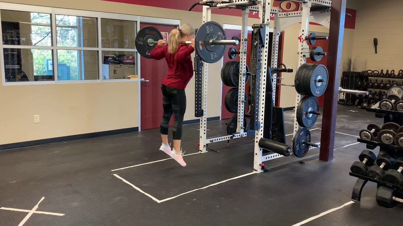 Bb Squat Jumps Extensive - YouTube