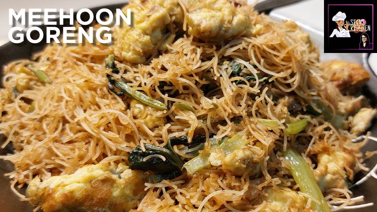 Siva's mee hoon goreng. - YouTube