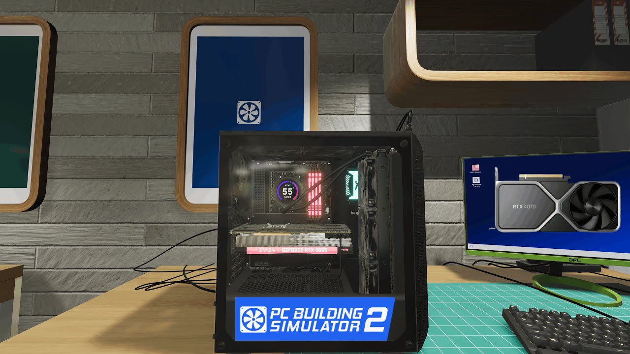 Building A PC In PC Building Simulator 2 At 4k On A RTX 4070 - YouTube