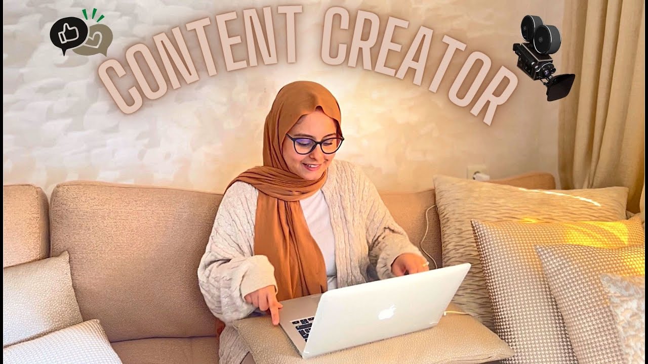 A day with me as content creator - يوم معي كصانعة محتوى - YouTube