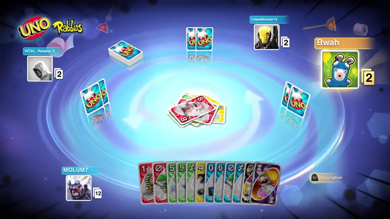 UNO Rabbit Deck All Rules Gameplay Day 193 - YouTube
