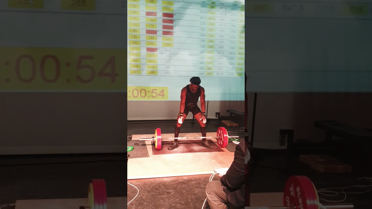 WORLD DRUG FREE POWERLIFTING COMPETITION DEADLIFT (IRELAND) #shorts # ...