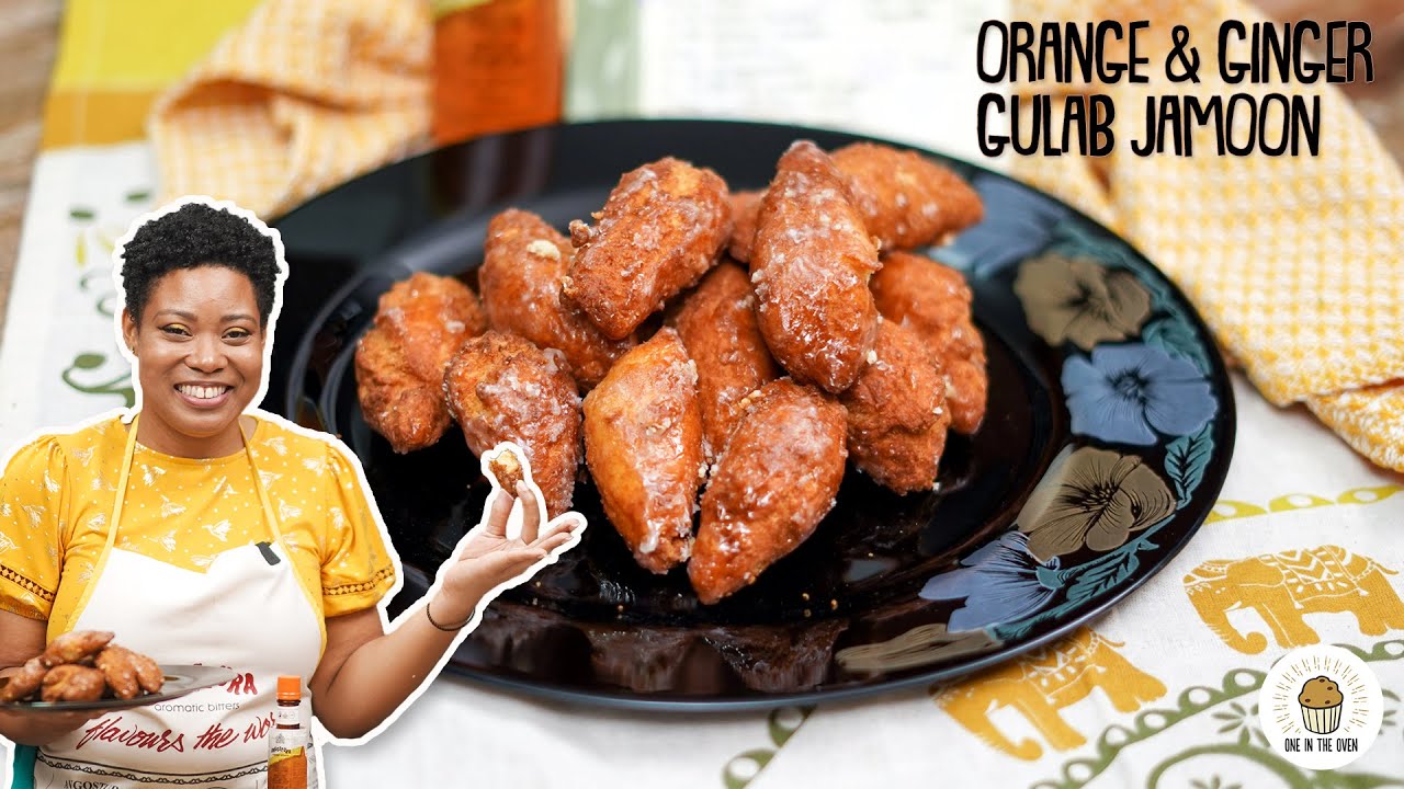 Try This Perfectly Delicious Orange & Ginger Gulab Jamoon Recipe! - YouTube