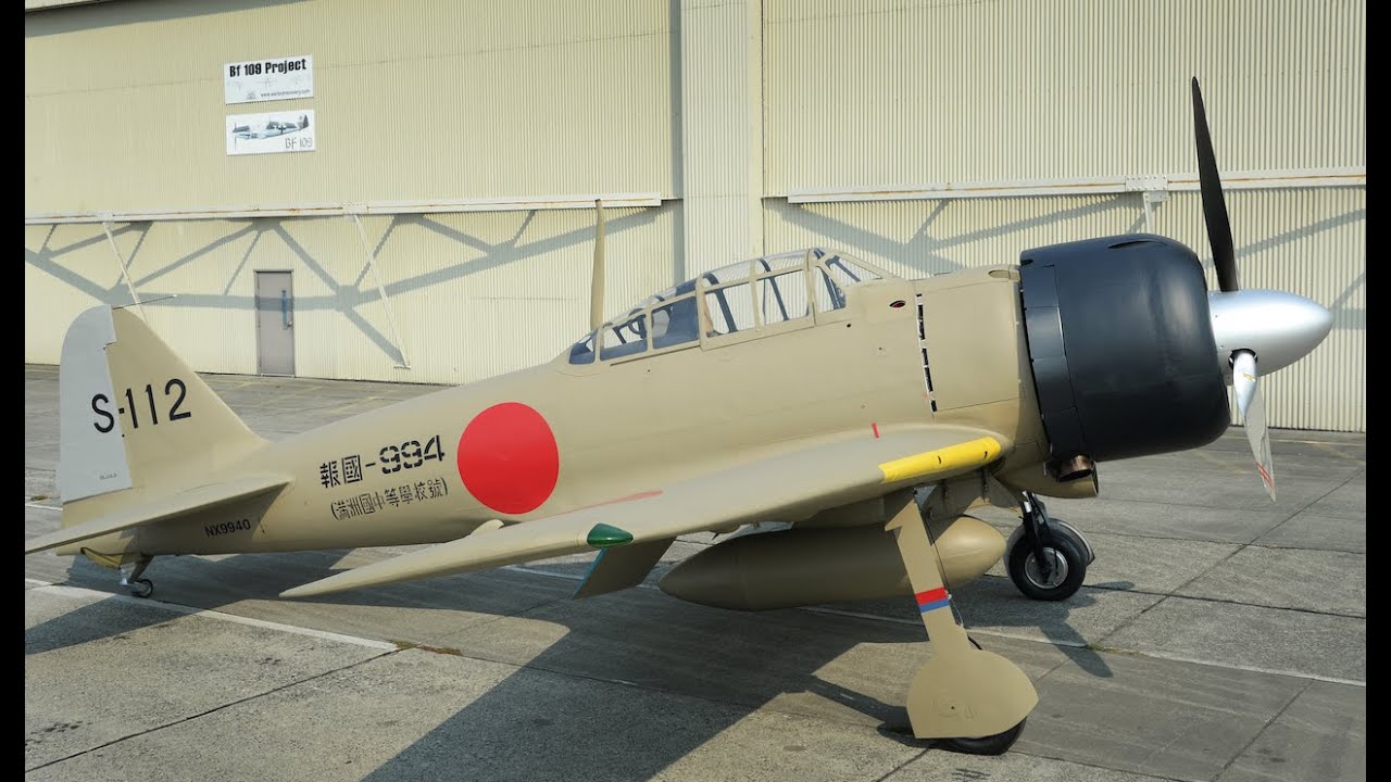 Combat Veteran Mitsubishi A6M3 Zero Added to The Military Aviation ...