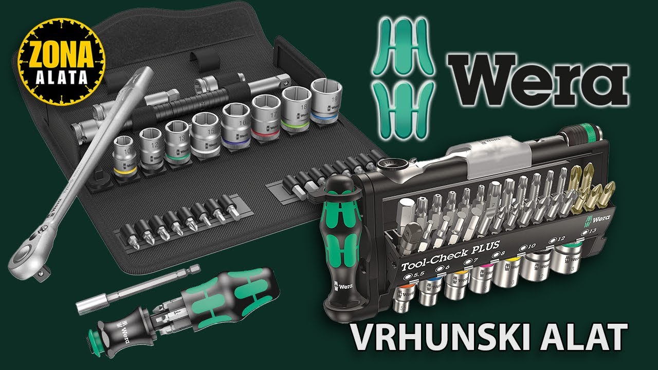 WERA Alati Tool Check Plus & KK 28 & Wera Zyklop 8100 SB 8 Recenzija 4K ...