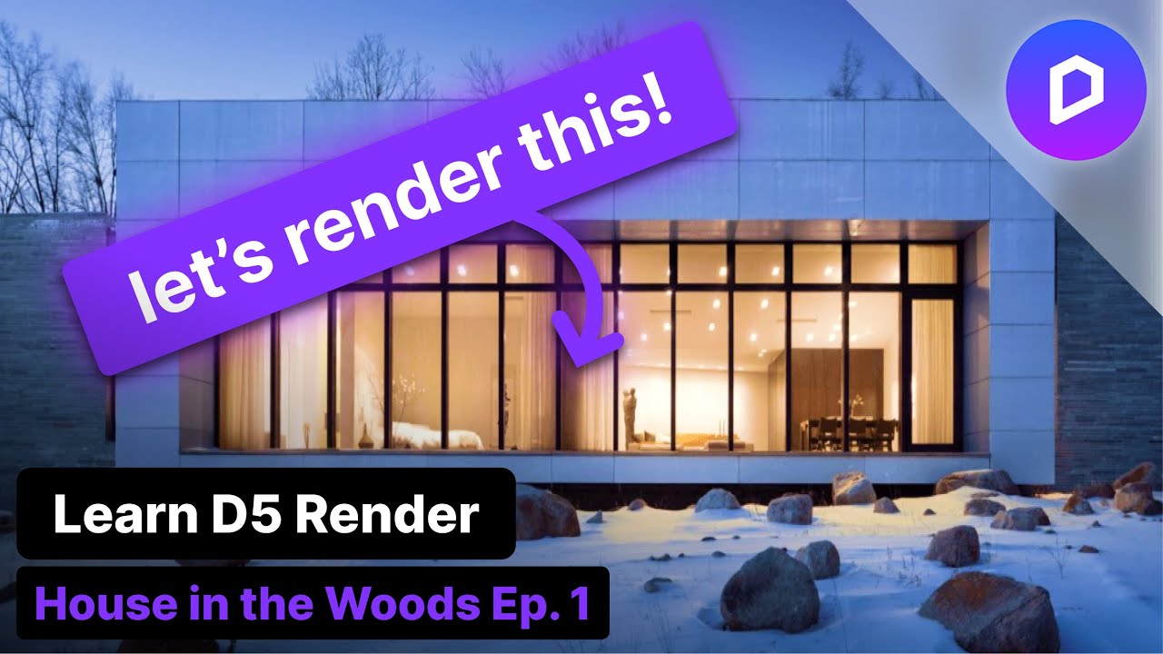 How to Create Realistic Exteriors in D5 Render | Part 1 - A House in ...