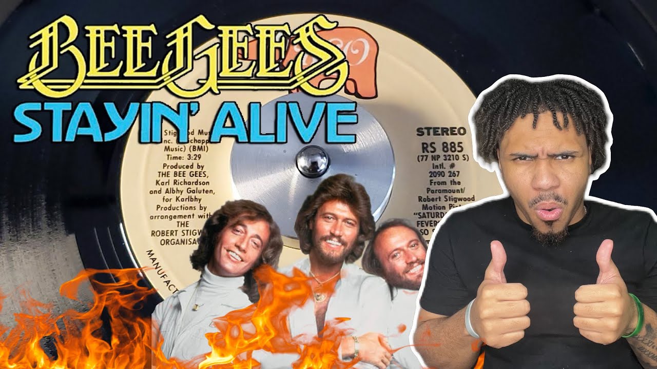 Bee Gees - Staying Alive (Official Music Video) (Reaction) - YouTube