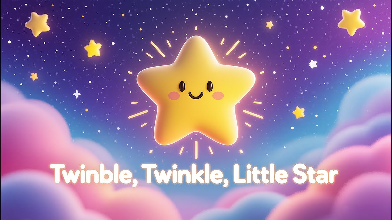 Twinkle Twinkle Little Star baby lullaby to calm crying and help sleep ...