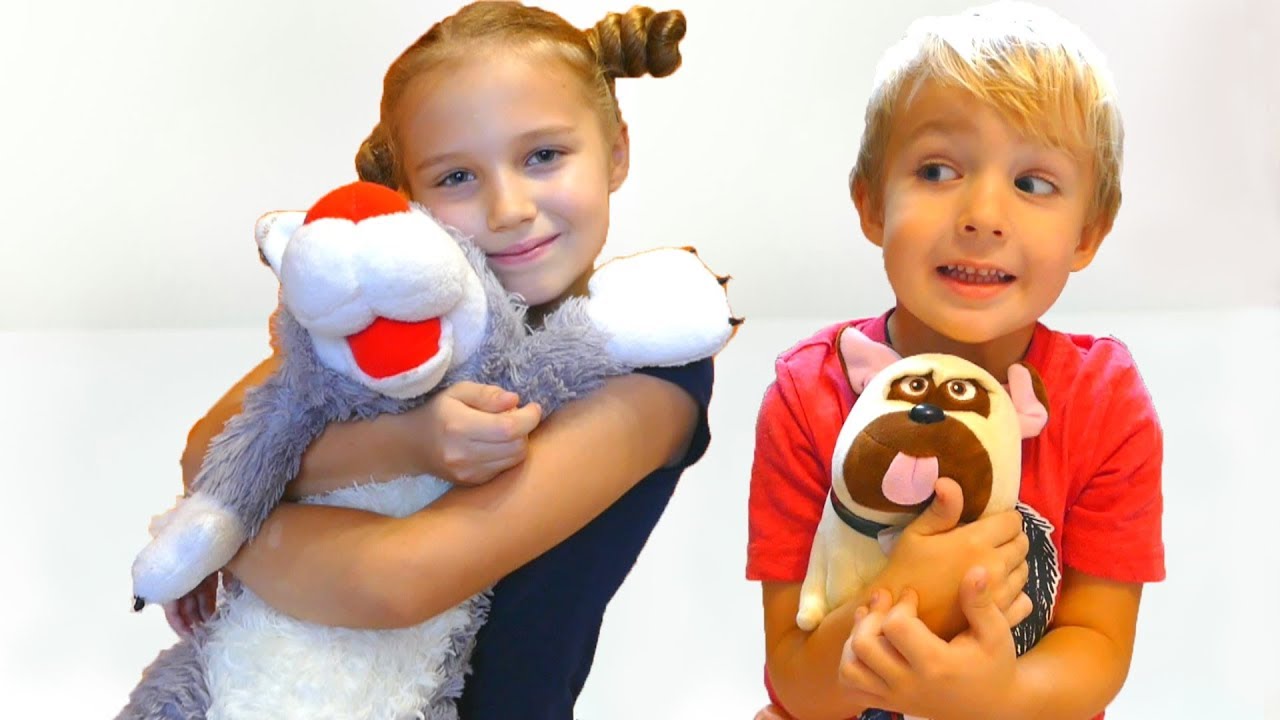 Vlad and Niki really want to have a pets | Exchanged cat and dog - YouTube
