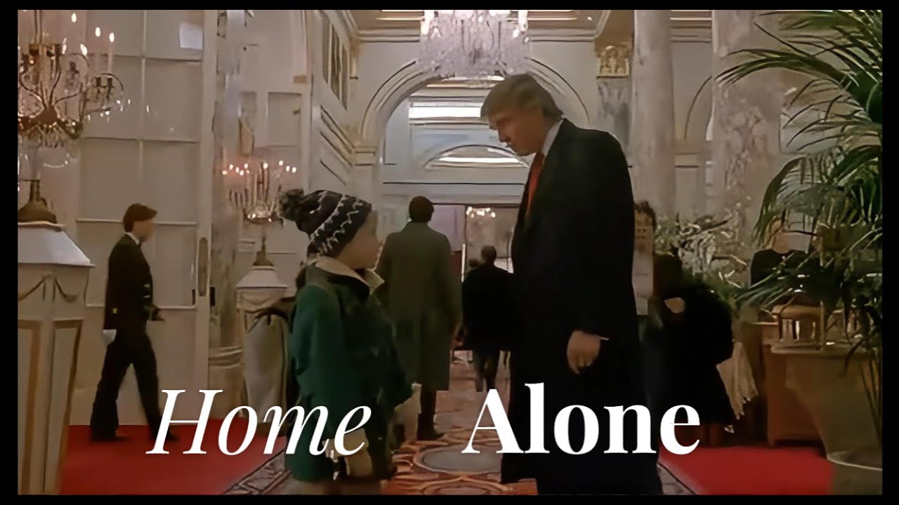 Trump meets Kevin (Home Alone Enhanced) - YouTube
