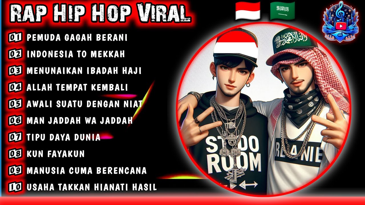 INDONESIA TO MEKKAH🇮🇩🇸🇦 RAPPER HIP HOP TERBAIK 2025 || FULL BASS #rap # ...