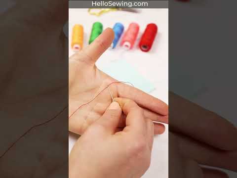Genius Needle Threading Hack Ep.10 Rub in the Hand #shorts - YouTube