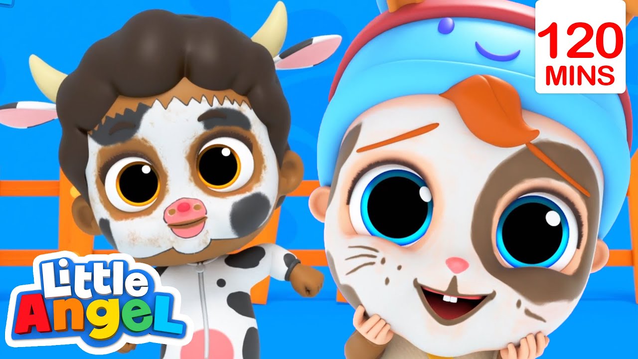 🐮Do the Animal Dance KARAOKE! 🐶 | BEST OF LITTLE ANGEL! | Sing Along ...