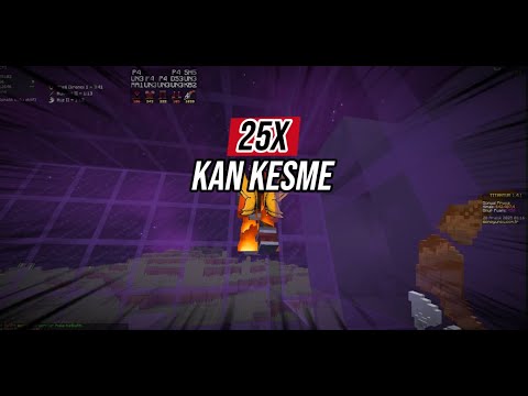 25x KAN BUZ ZEHİR KESME #sonoyuncu #titanyum #titanyumpvp