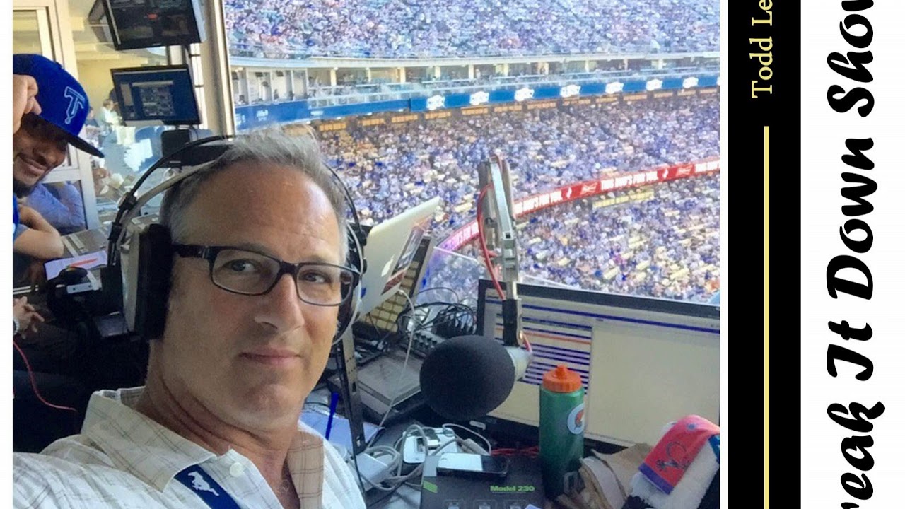 Todd Leitz - Voice of Dodgers Stadium - YouTube