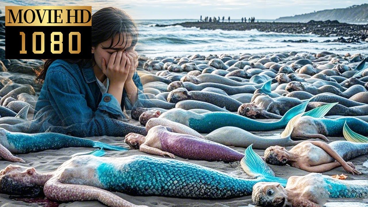 【Movie】Businessman used sonar to kill all the mermaids, girl cried in ...