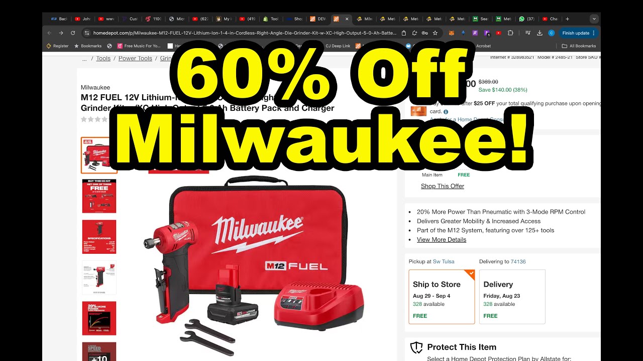 Super Sweet Milwaukee Tool Deals For Labor Day & More - YouTube