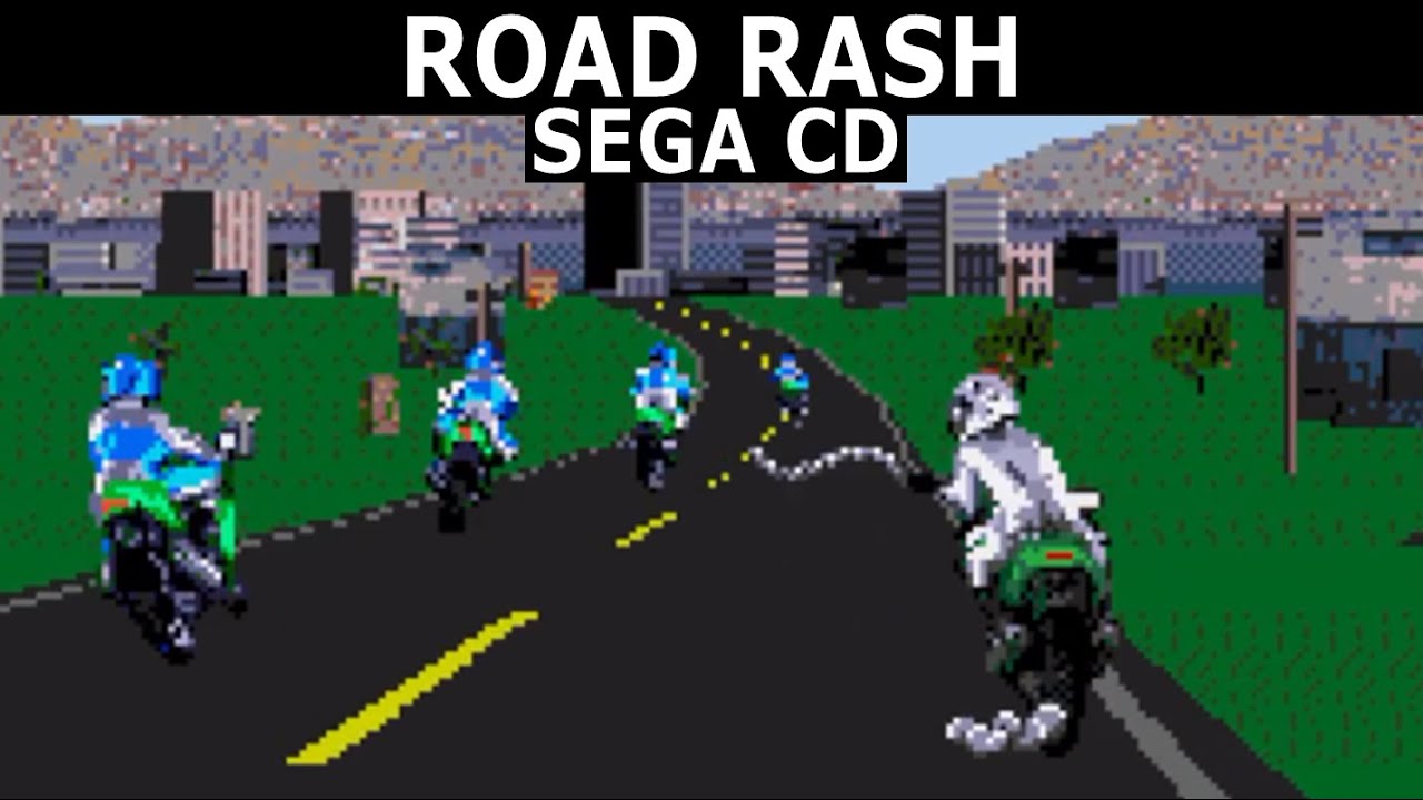 [290] Road Rash (1994) / Sega CD / Axle - YouTube
