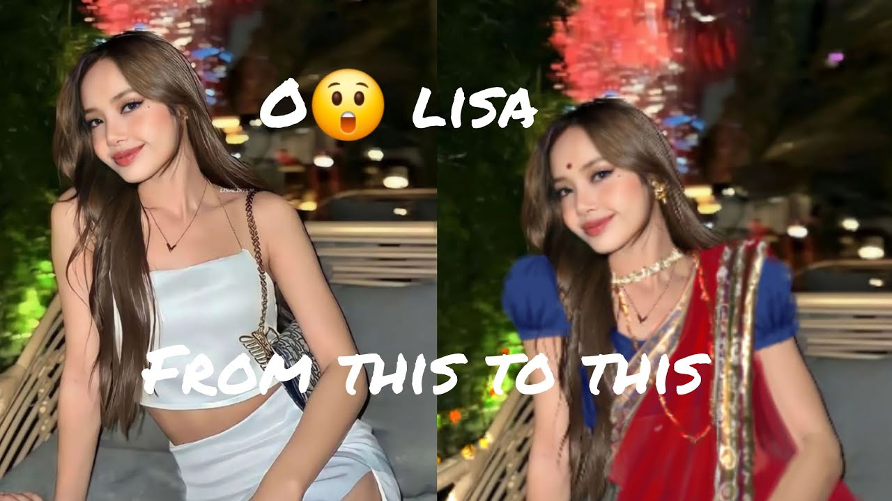 😲 you won't believe she is Blackpink lisa/Blackpink lisa V/S Aishwarya ...