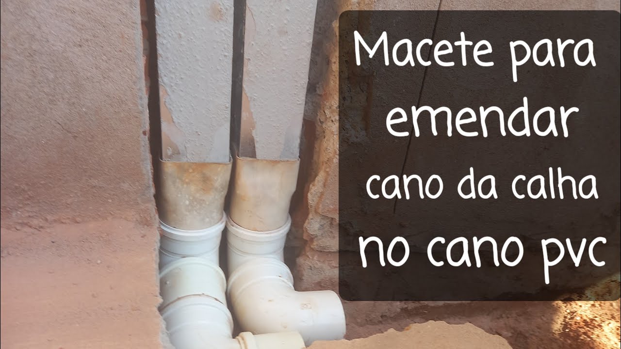 Macete da construção - Cano pvc quadrado - YouTube