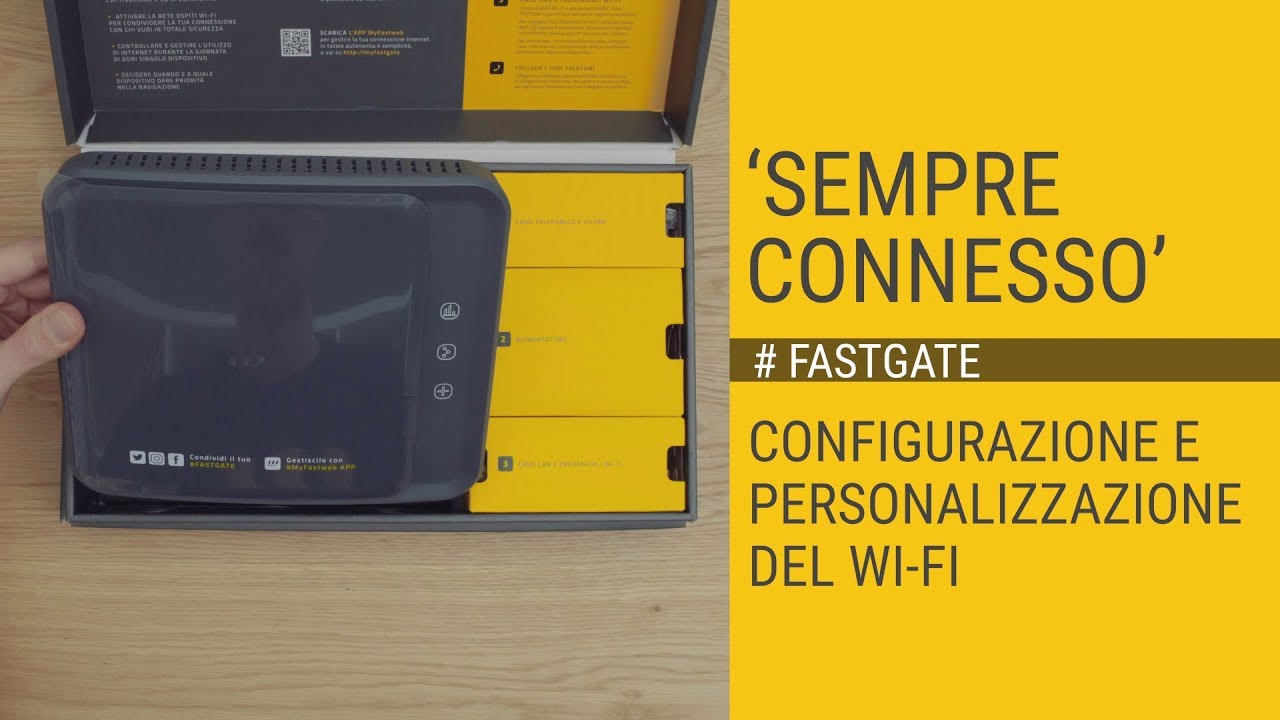 SEMPRE CONNESSO - Configurazione e personalizzazione del Wi-Fi - YouTube