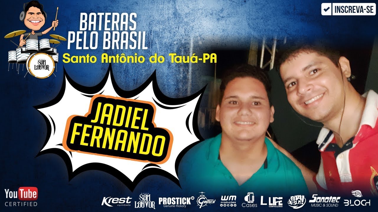 Jadiel Fernando tocando com Banda SL - YouTube