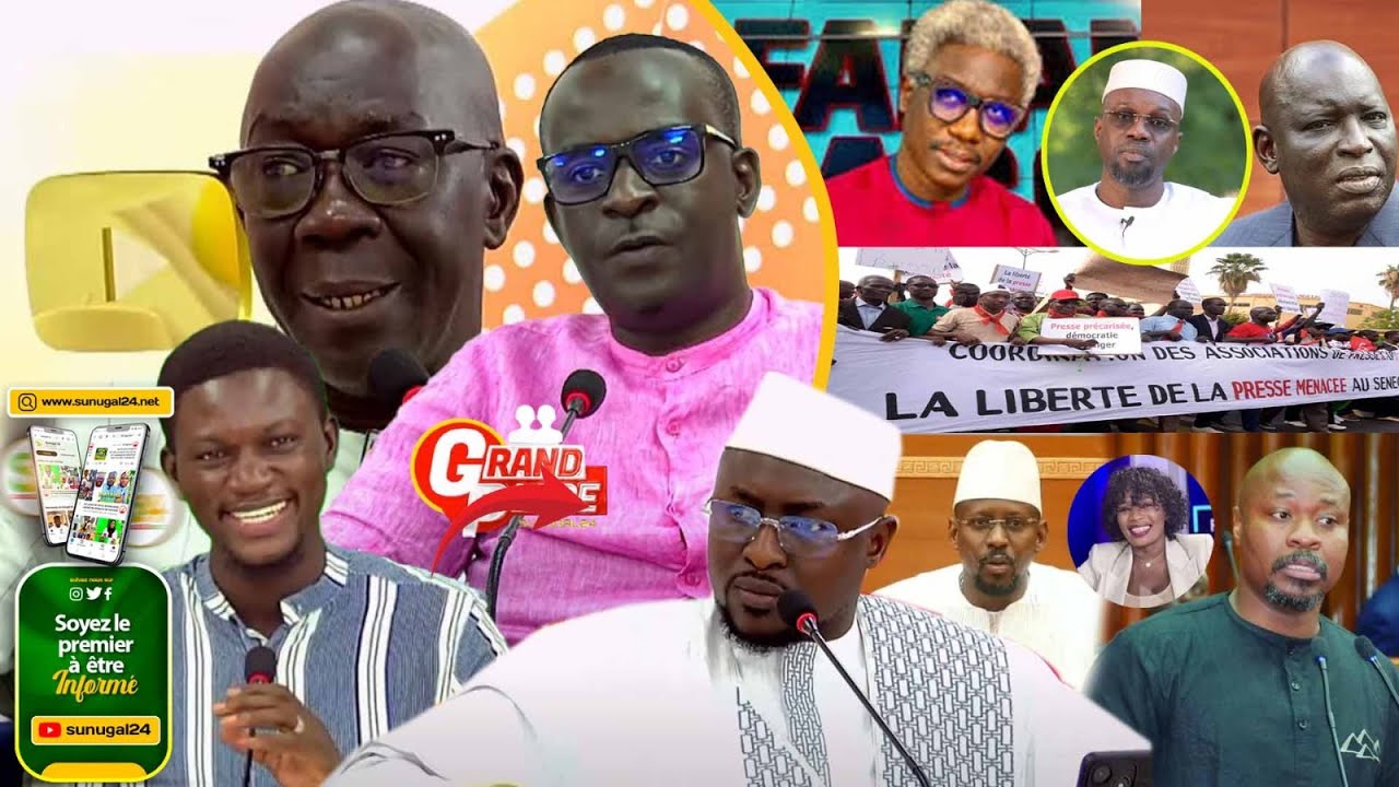 GP:Guy M SAGNA attaque les députés Pastef_Moustapha Diop auditionné_la ...