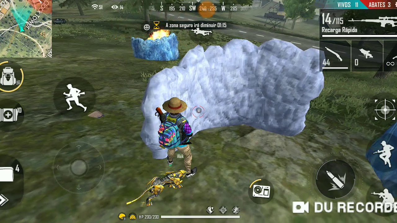 Jogando Free Fire - YouTube